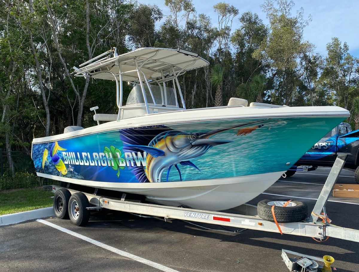Boat Wraps Florida | Miami, Fort Lauderdale & West Palm Beach